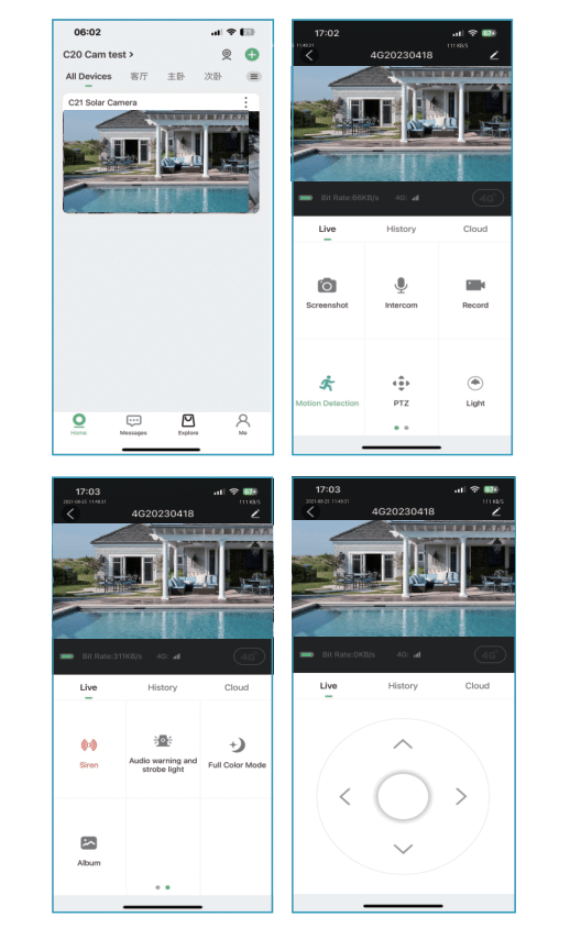 SV3C C20 Security Camera User Manual - CloudEdge.App