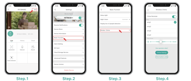 Morecam J5 Doorbell Camera User Guide - CloudEdge.App
