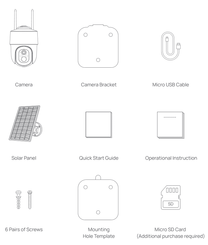 Mology BC32001 Solar Powered Pan/Tilt Camera User Manual - CloudEdge App