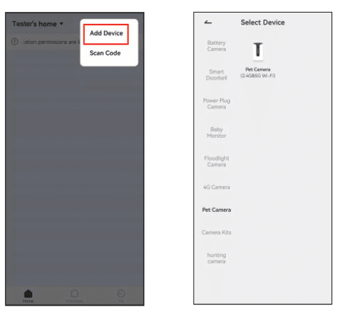 PARIS RHÔNE PE-PA001 PET CAMERA User Manual - CloudEdge.App