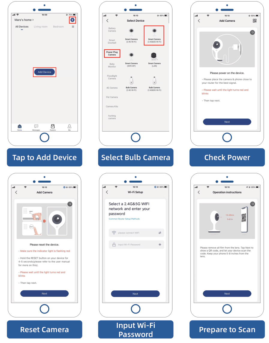 MUBVIEW PK320 Security Camera User Manual - CloudEdge App