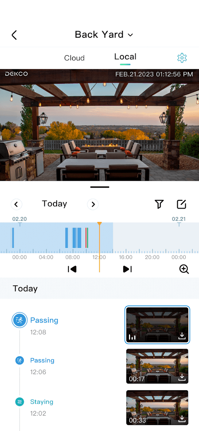 DEKCO - CloudEdge App