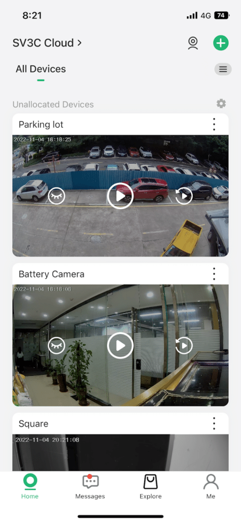 SV3C - CloudEdge App