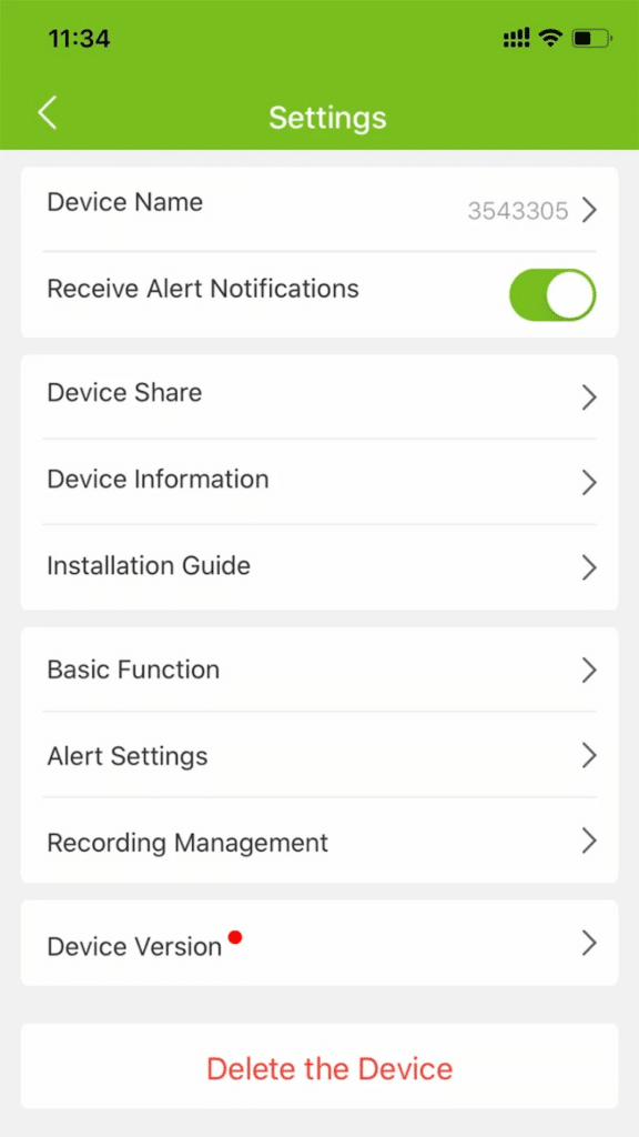 Baby Watch Plus - CloudEdge App