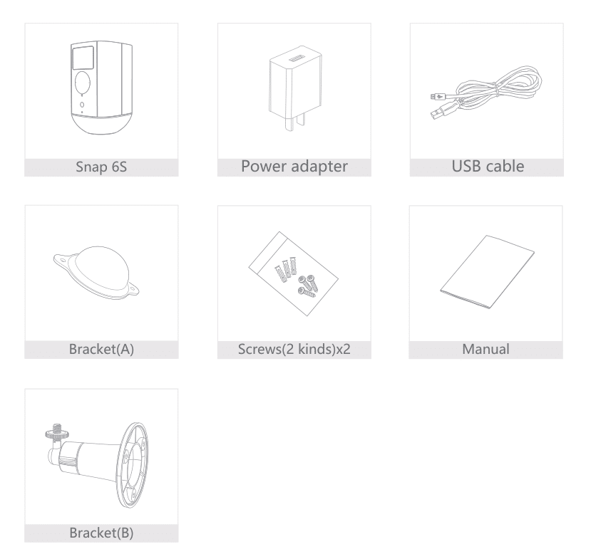 Battery Camera Snap 6F Quick Guide - CloudEdge App