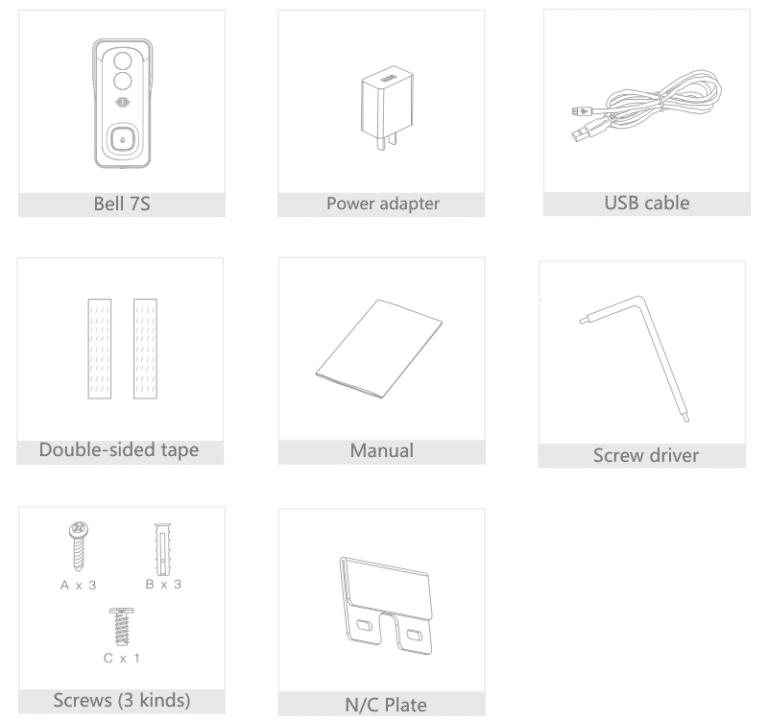 Doorbell Bell 7T Quick Guide - CloudEdge App