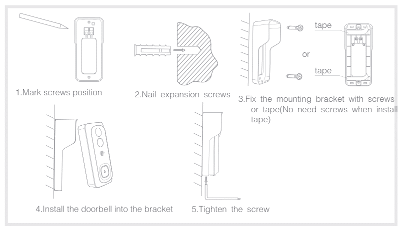 Doorbell Bell 7T Quick Guide - CloudEdge App