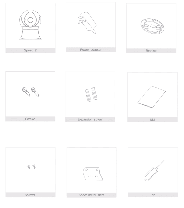 Outdoor Pan&Tilt Camera Speed 2S Quick Guide - CloudEdge App